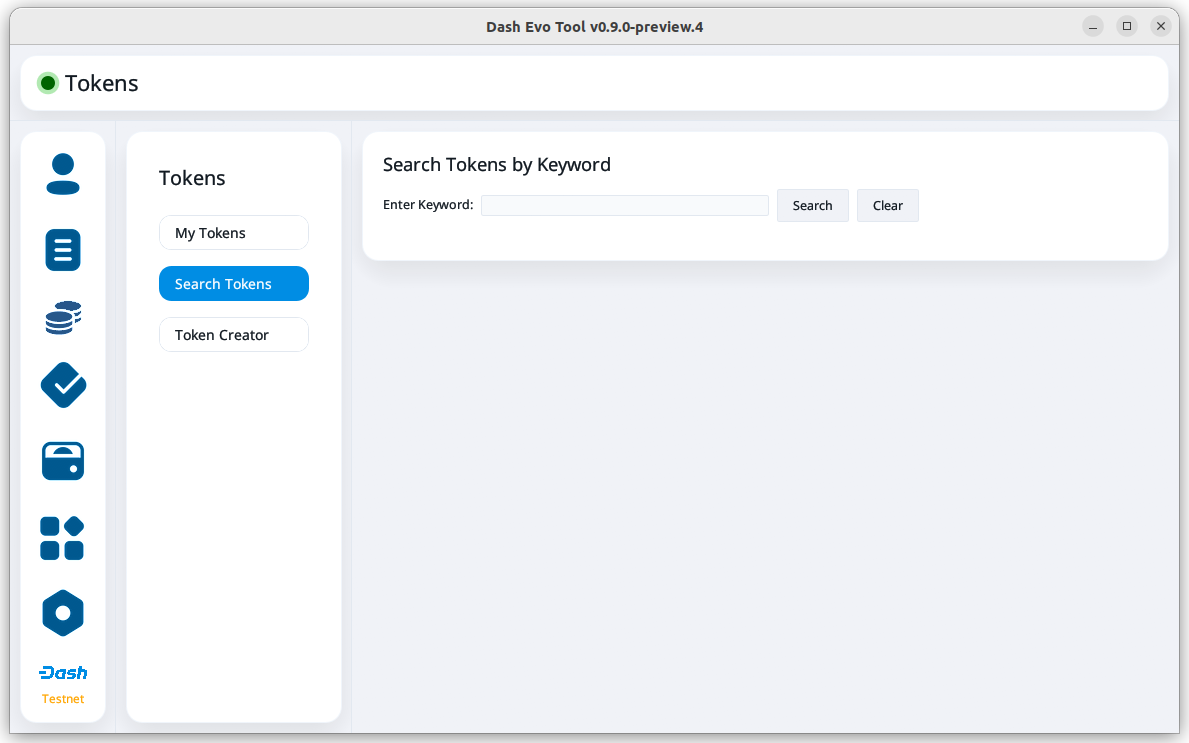 Dash Evo Tool — documentación de Dash - latest